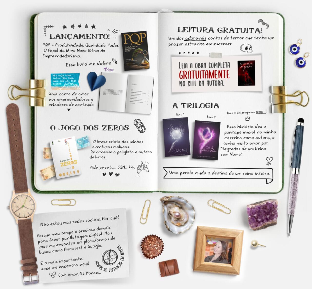 03 A Capa do Site da Autora NS Moraes Escritora de livros e ebooks